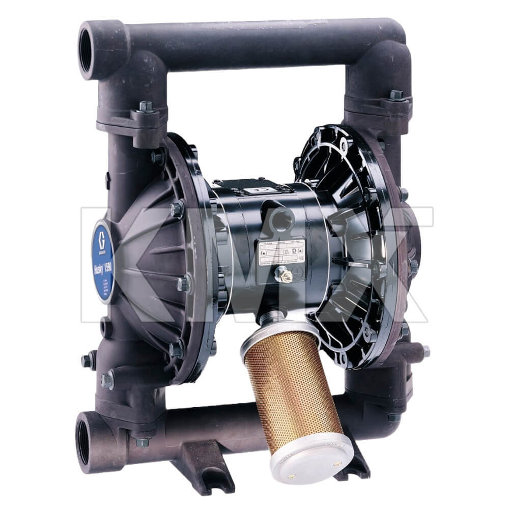 GRACO HUSKY 1590A Bomba de Diafragma 1-1/2" Aluminio/TPE Husky - Bombas ...